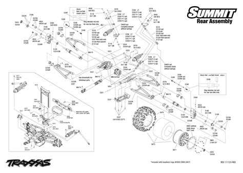 Traxxas X Maxx Exploded View Rear At Alvin Burton Blog