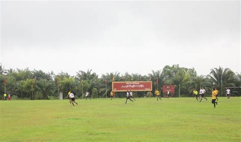 ကမ်းရိုးတန်းဒေသတိုင်းစစ်ဌာနချုပ် တိုင်းမှူးဒိုင်း ဘောလုံးပြိုင်ပွဲ ဖွင့်ပွဲပြုလုပ် Myawady