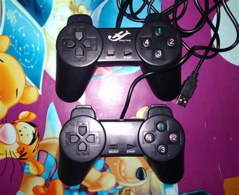 Usb 2 0 Double Gamepad Joystick Controller Video Gaming Video Game Consoles Xbox On Carousell