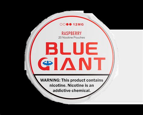 Blue Giant Raspberry 12mg Nimbus Tins