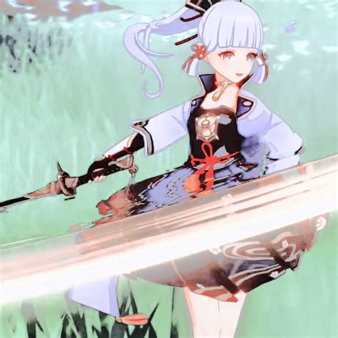 Billie Anime Icon Ayaka Kamisato