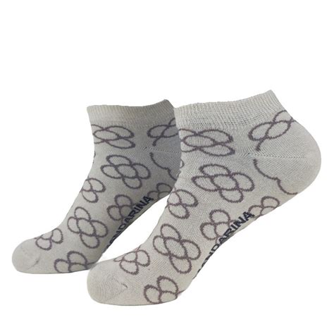 Panot BCN Gray Tob Mandarina Socks