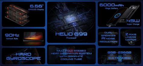 Tecno Pova Pro With Fhd Hz Amoled Display Helio G Gb Ram Mah Battery Announced