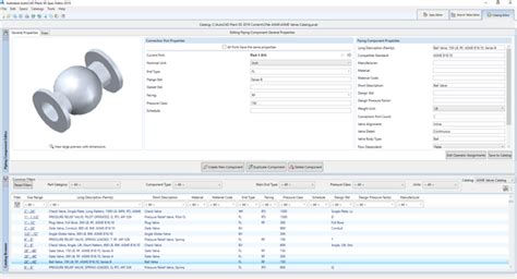 Valves In The Plant 3d Spec Editor Applied Software Graitec Group