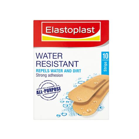 Elastoplast Water Resistant Plasters 10s Ch Tralee Ireland