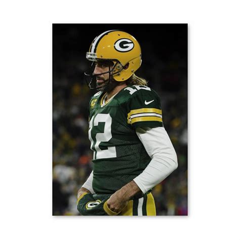 Poster Aaron Rodgers Football Aesthetic Posters