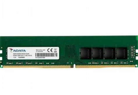 Память оперативная Ddr4 U Dimm 8gb Adata 3200 Prem Вся Россия