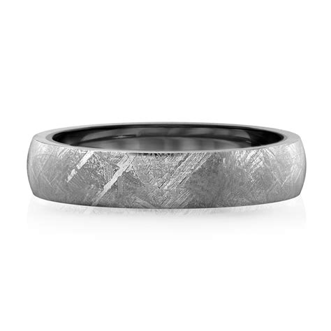 Mens Meteorite Ring Hawking Meteorite Ring Do Amore