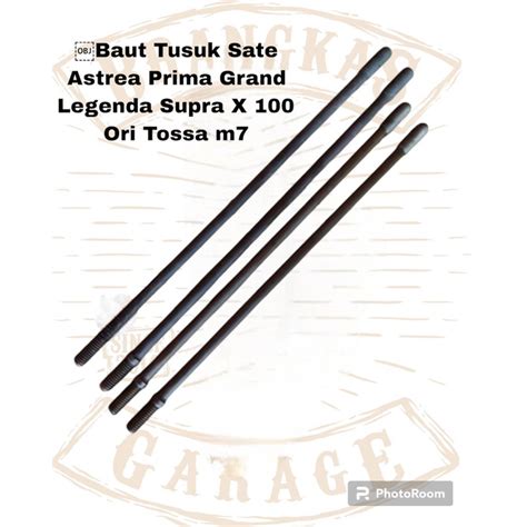 Jual Baut Tusuk Sate Astrea Prima Grand Legenda Supra X 100 Ori Tossa
