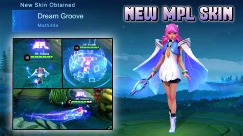 Mathilda Is Such A Great Support Mathilda Mpl Skin Dream Groove Gameplay Mlbb Youtube