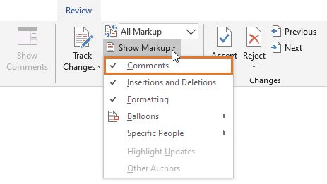 How To Add Remove And Change Comments In Word