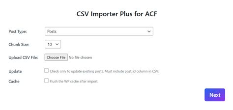 Import Data Wordpress Using Csv Importer Plus For Acf Csv Importer Plus For Acf