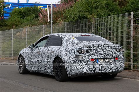 Mercedes Amg Caught Testing All Electric C Class At The ‘ring Carscoops