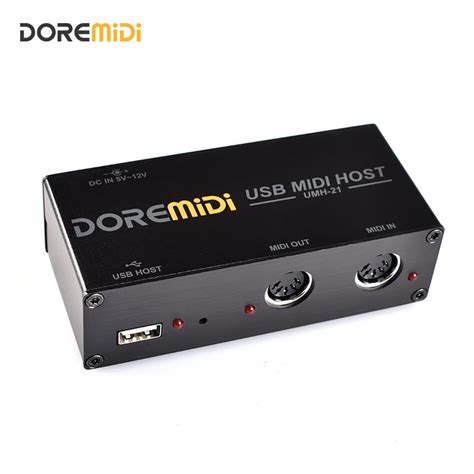 DOREMiDi High Speed USB MIDI Host Box MIDI Host USB To MIDI Converter
