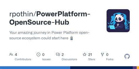 Github Rpothinpowerplatform Opensource Hub Your Amazing Journey In Power Platform Open
