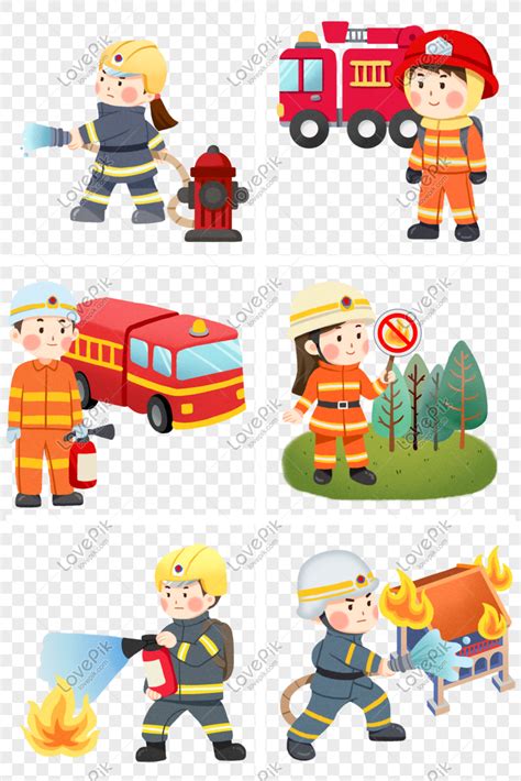 화재 소방 화재 손으로 그린 그림 Png 일러스트 무료 다운로드 Lovepik