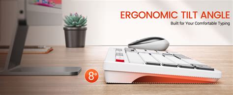 Aula Ac308 Wireless Keyboard Mouse Set 24g Silent Full Size 108 Key