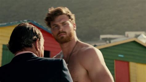Auscaps Derek Theler Nude In Shark Killer