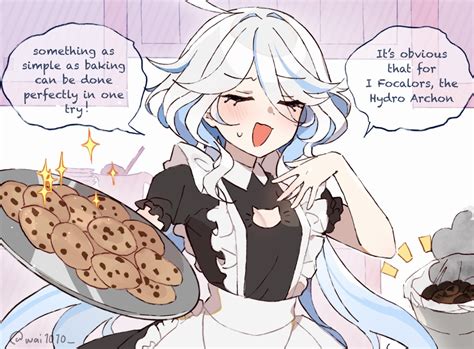 Furina Genshin Impact Drawn By Wai Danbooru