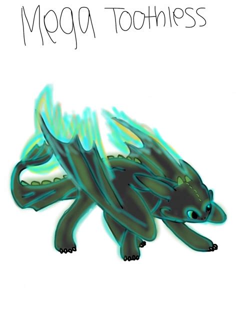 Mega Toothless By Kellin Squirrel On Deviantart