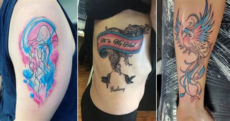 18 Transgender Flag Tattoo Ideas Tattoosofasia