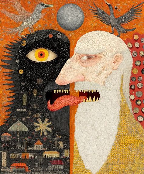 Detailed Illustration For Kalevala 19th Century Epic Finnish Oral