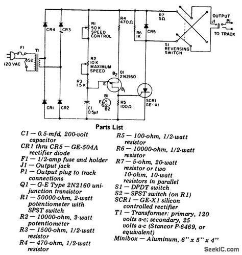 Scrmodelrailroadingcontrol Powersupplycircuit Circuit Diagram