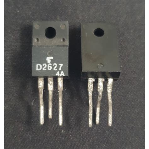 Jual Transistor D2627 Npn Triple Diffused Planar Silicon Utk Horizontal Dgn Damper Diode