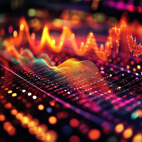 Free Vibrant Data Waves Photo Technology Data Circuit Download At