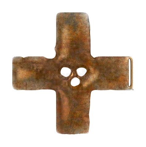 Addition Symbol Vintage Antique Text Isolated 3d Rendering Stock