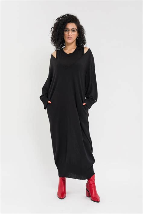 Вязана довга сукня з топом Maxa купити онлайн