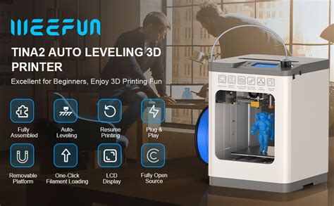 Weefun Mini 3d Printerfdm 3d Printer With Resume Printing Function Quick Guide