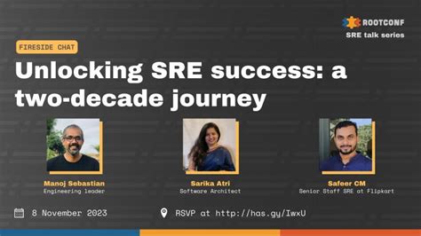 Hasgeek On Linkedin Sre Srejourney Firesidechat