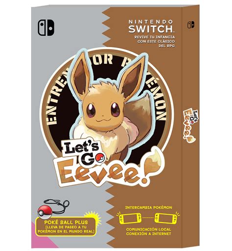 Funda Pokemon Lets Go Eevee Switch