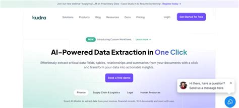 Kudra Ai Powered Data Extraction Tool