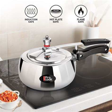 Pressure Cooker Inner Lid Curve Aluminium Induction Milton Procook