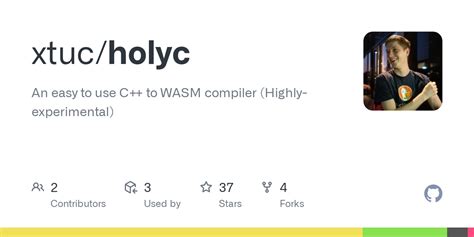 Github Xtucholyc An Easy To Use C To Wasm Compiler Highly Experimental