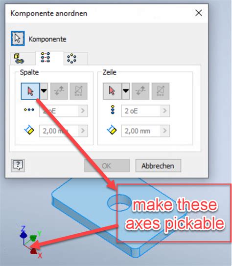 Make Origin Axes Clickable In Graphics Window Autodesk Community