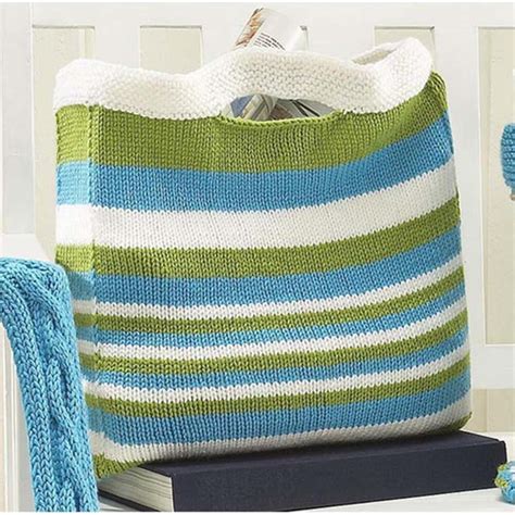25 Free Knit Tote Bag Patterns Youll Love Knitting Knitting Bee