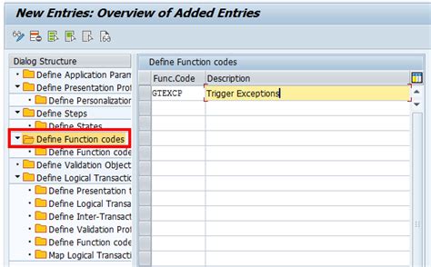 Sap Ewm Rf List Of Exceptiones Codes As A Pushbu Sap Community