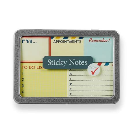 Vintage To Do Sticky Notes