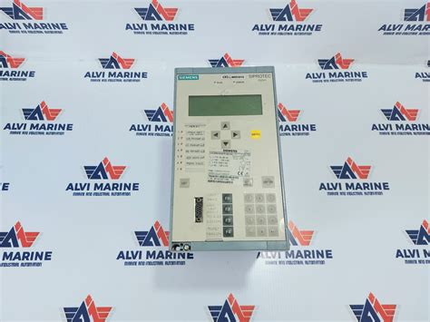 Siemens Siprotec 7sd6101 4bb29 0bj0ee Line Differential Protection Relay Alvi Marine