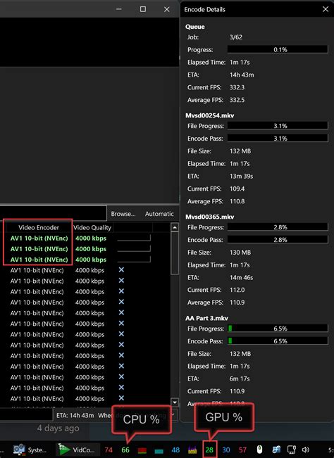 NVENC Not Using All The GPU Power Issue 5057 HandBrake HandBrake GitHub