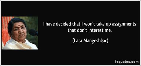 Lata Mangeshkar Quotes Quotesgram