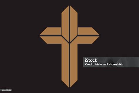 기독교의 십자가 격리 된 정통 및 천주교 신성한 십자가 의 모양에 기호 예수 그리스도 하나님 믿음 서명 교회 및 기도 종교와 부활 0명에 대한 스톡 벡터 아트 및 기타