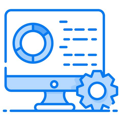 Data Processing Generic Blue Icon Data Processing Generic Blue Icon