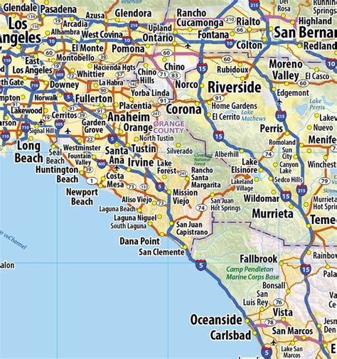 California Wall Map With Shaded Relief American Map Store