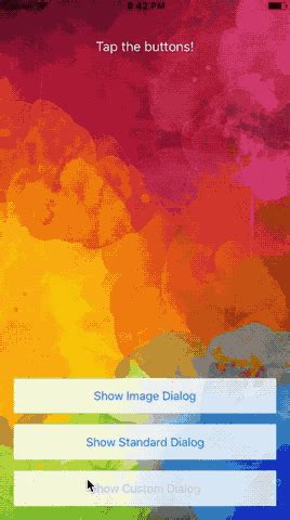 A Simple And Customizable Popup Dialog Written In Swift