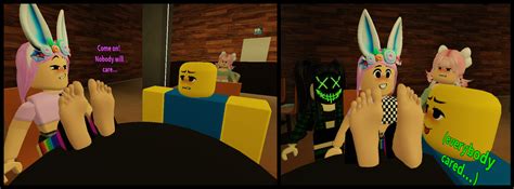 Noob Worships My Roblox Feet In Public By Miaroblox On Deviantart