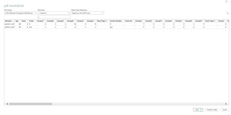 microsoft excel how to import external csv text file without table